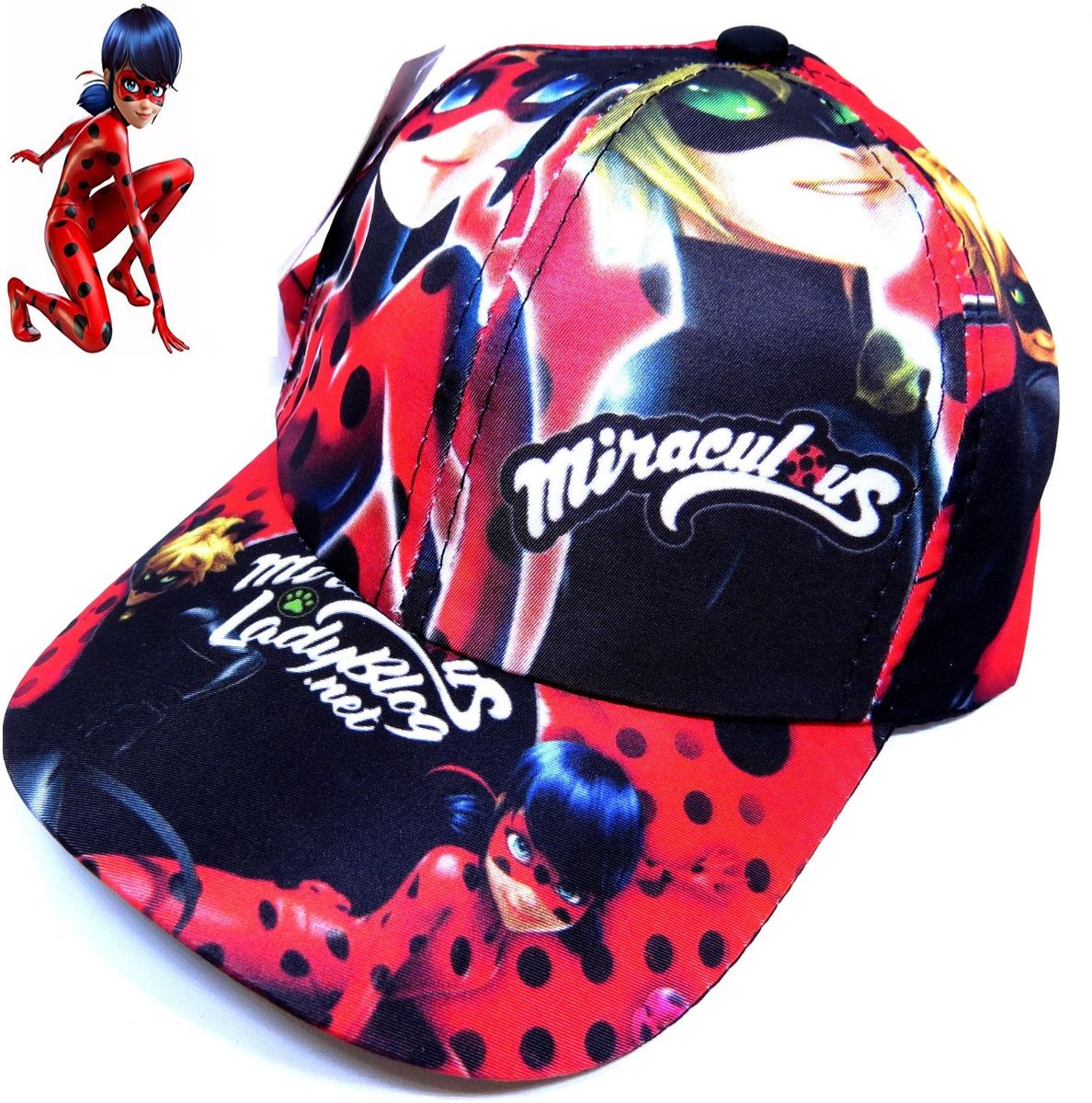 Boné Ladybug Vermelho Mini Infantil Personalizado | Item Infantil Nunca ...