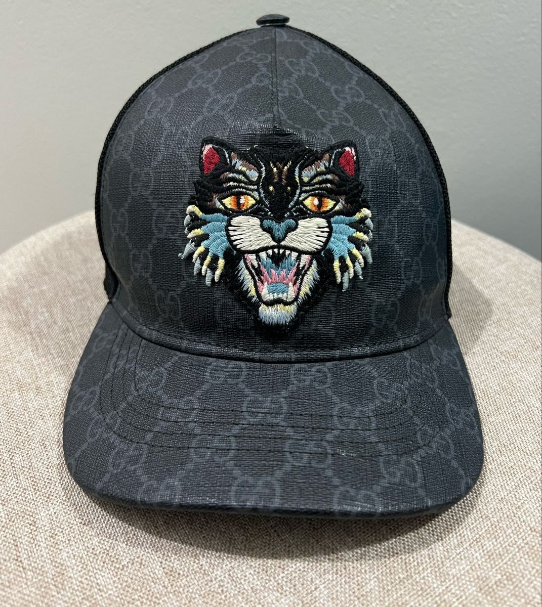 Boné Monograma Original Gucci 76911335 | enjoei