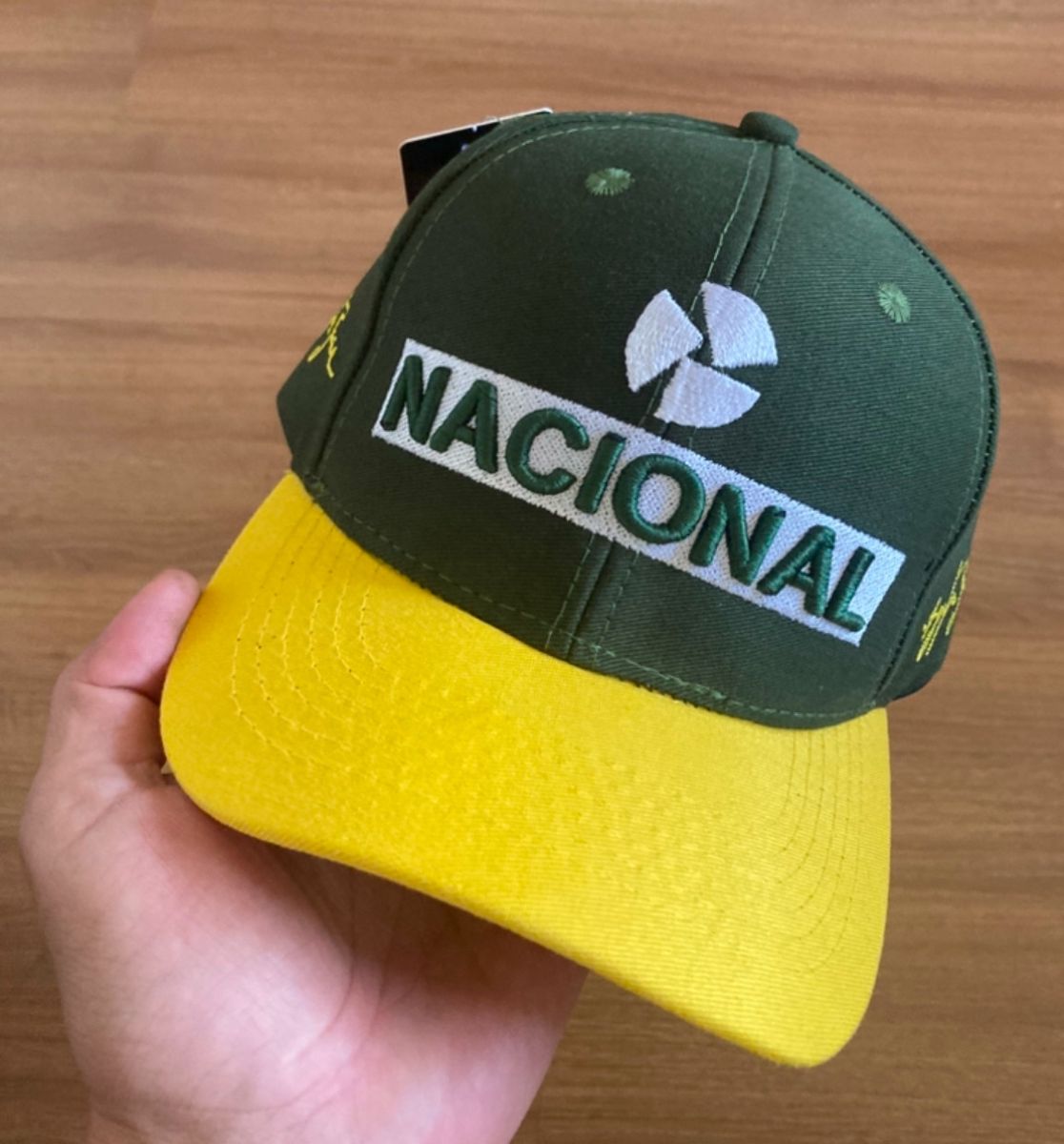 Boné Nacional Ayrton Senna Verde Bordado 128989561 | enjoei