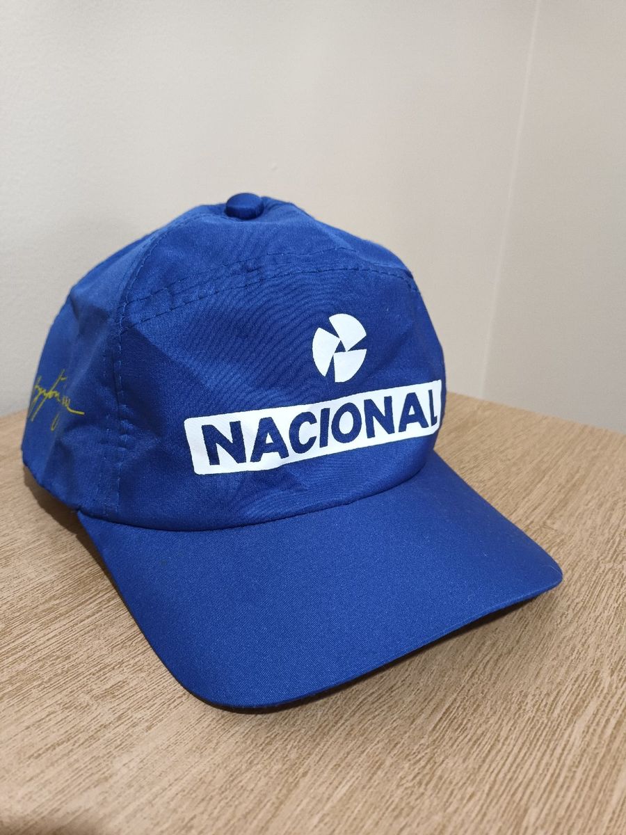 Boné Nacional Ayrton Senna | Chapéu Feminino Nacional Nunca Usado ...