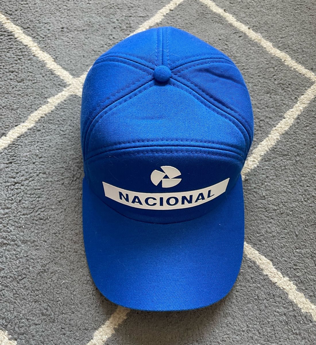 Boné Nacional Original Assinatura Azul Royal Ayrton Senna - Único ...