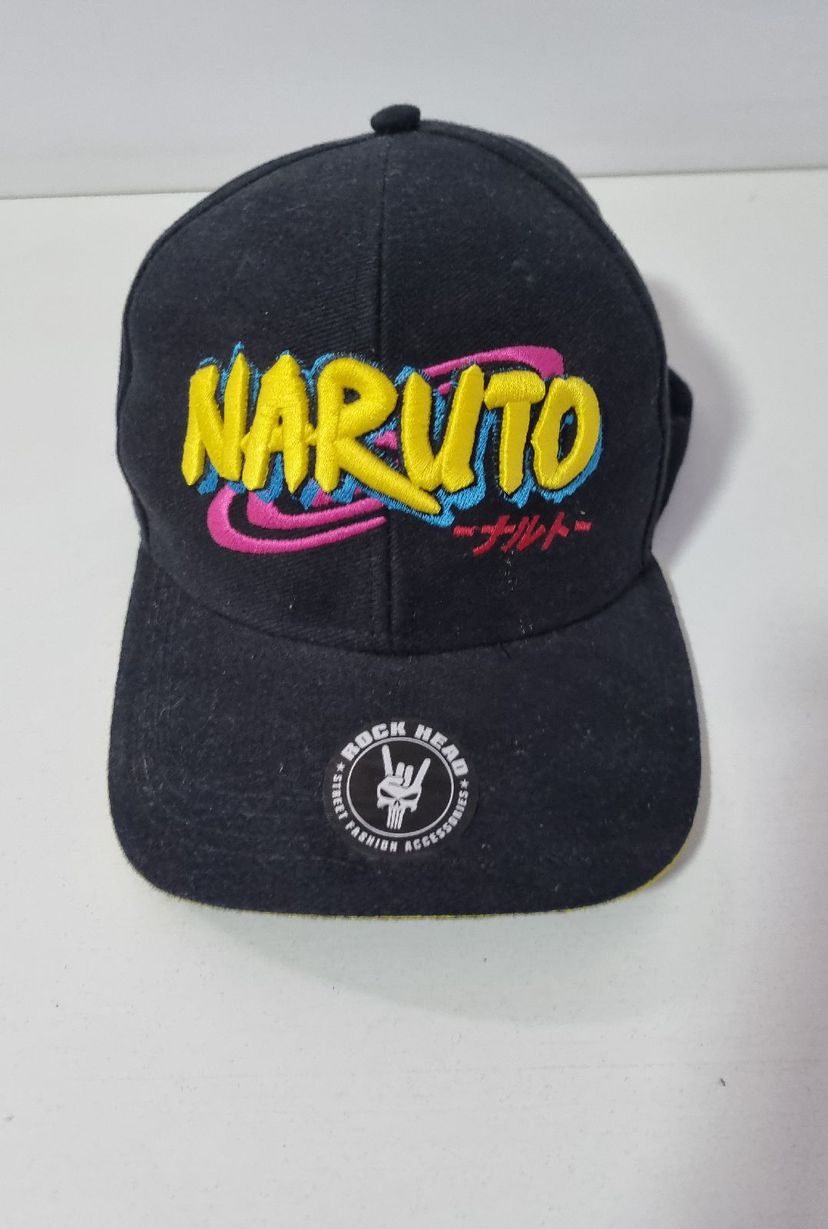 Boné Naruto Bordado Novinho 102012274 | enjoei
