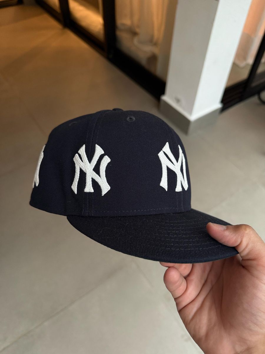Bone New Era 59fifty New York Yankees Logo History 119704032 | enjoei