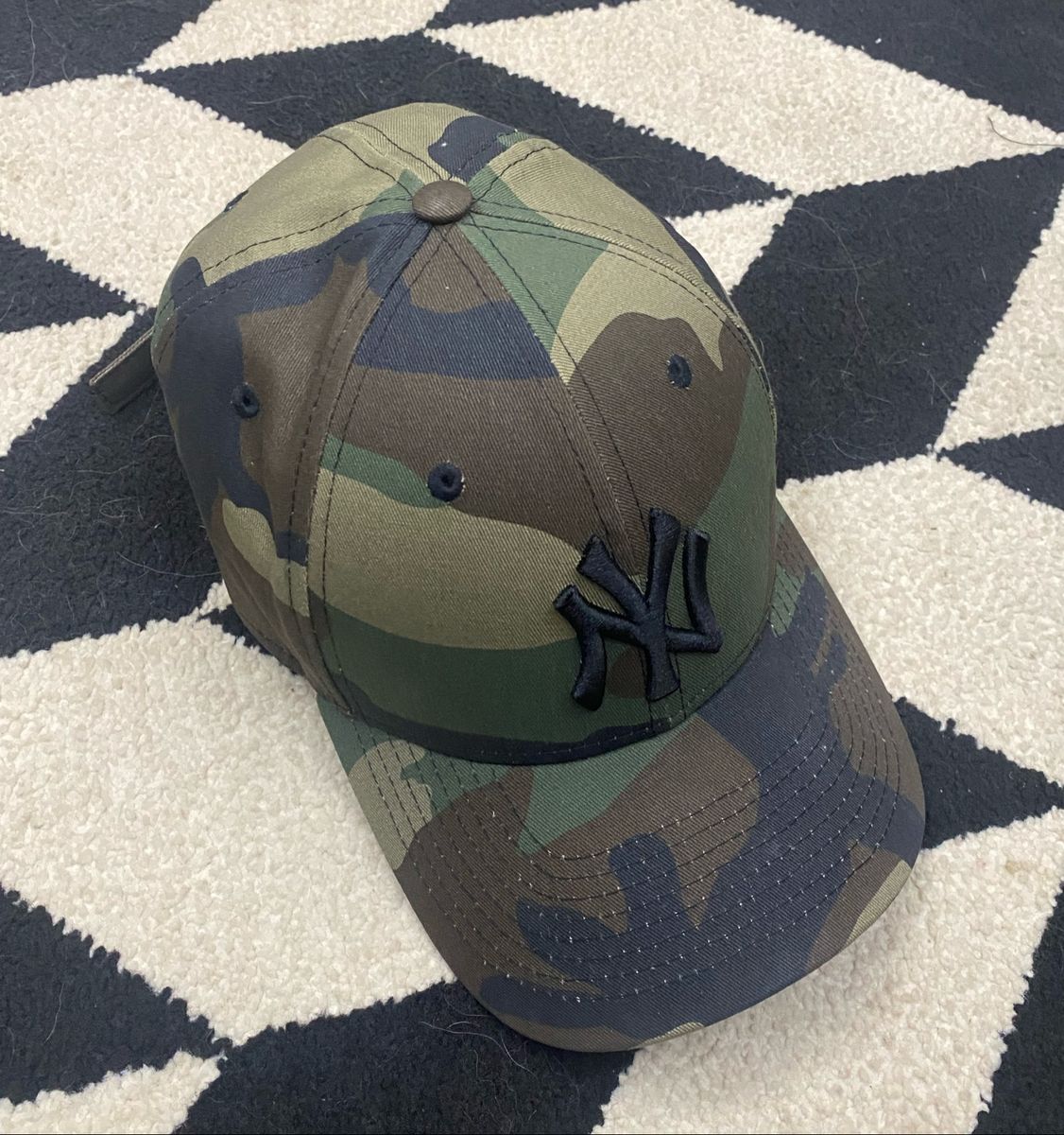 Boné New Era 9forty Mlb New York Yankees Camuflado Militar 74790970 ...