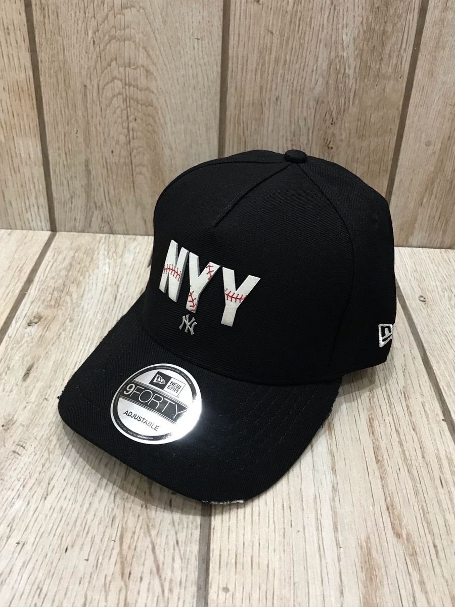 Boné New Era - Modelo Rasgado - Preto 62048997 | enjoei