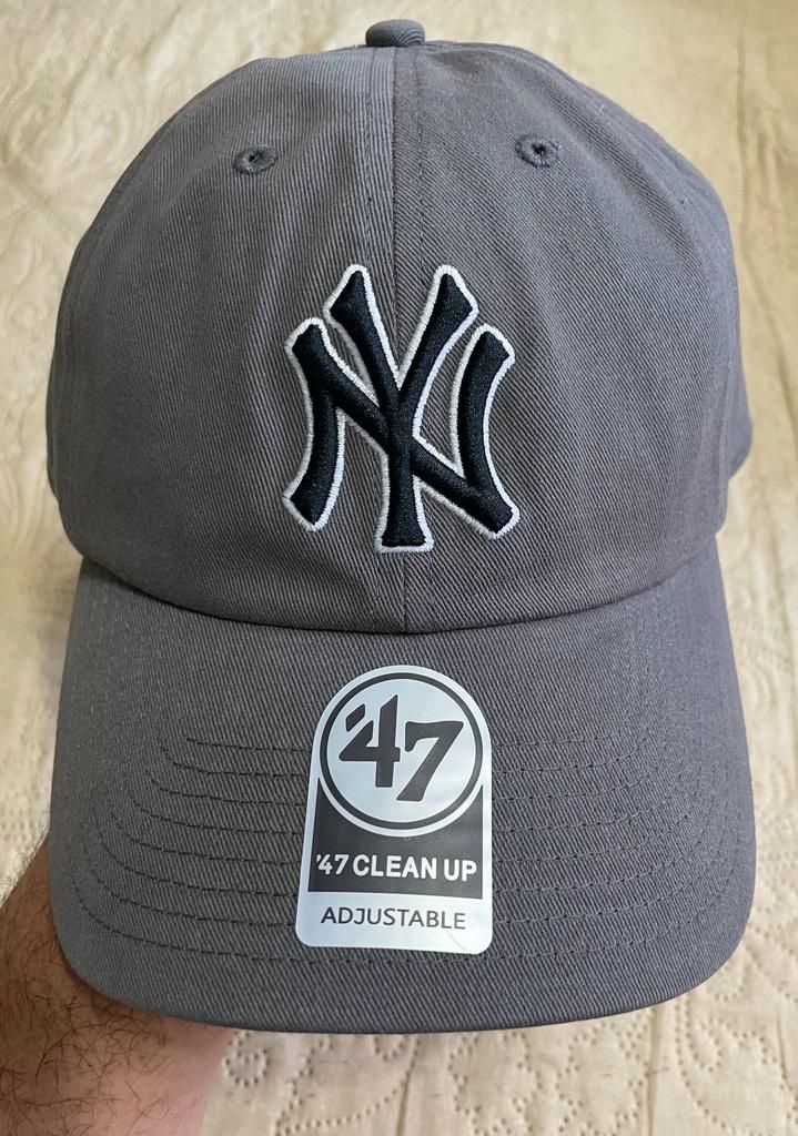 Boné New York Yankees 47 Brand Gray 100% Original 85734232 | enjoei