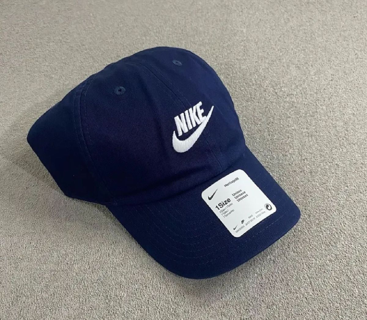 Boné Nike Classic Azul Marinho Original Novo 74632119 | enjoei