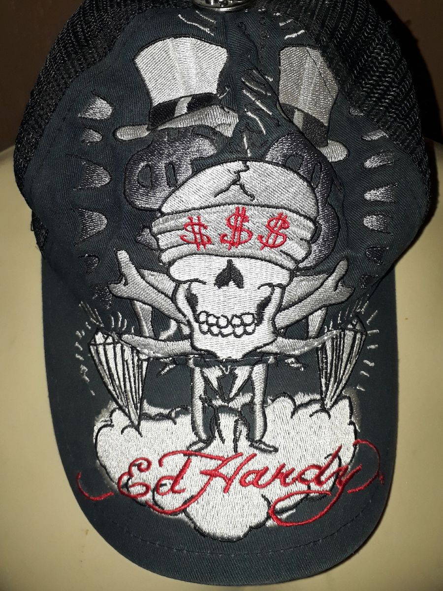 Boné Original da Ed Hardy | Produto Vintage e Retro Ed Hardy Usado ...