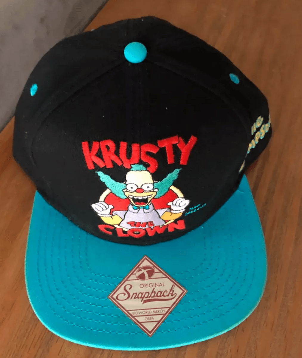 Boné Os Simpsons - Krusty (original Parque Universal) 46842177 | enjoei