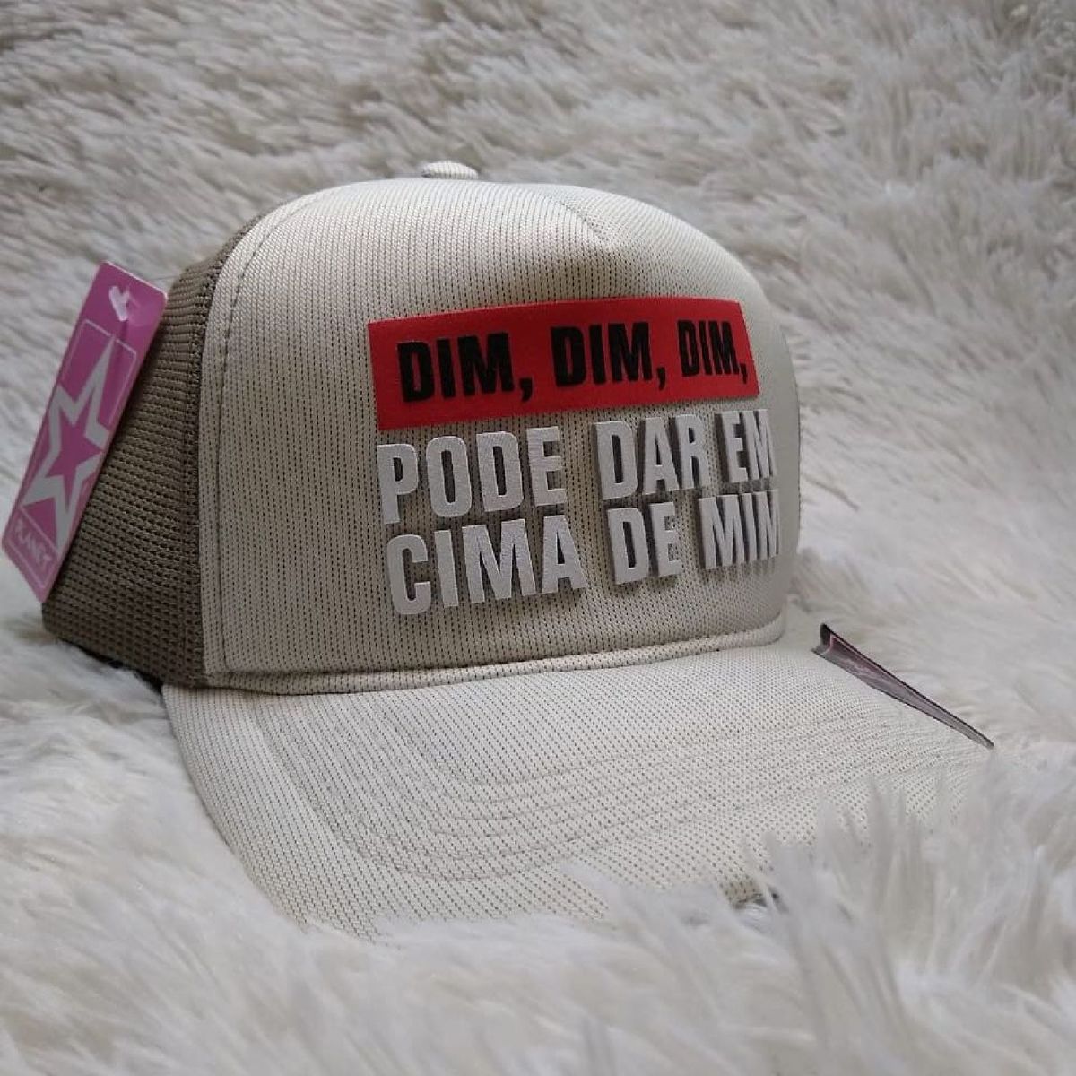 Boné Planet Personalizado - Dim Dim Dim Pode Dar em Cima de Mim ...