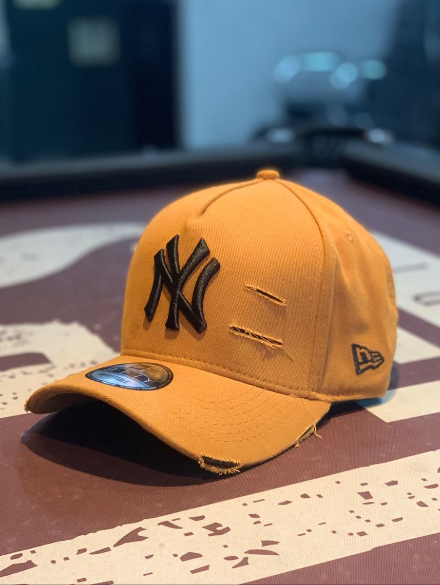 Boné Rasgado New Era New York Yankees Destroyed Curva 55755153 | enjoei