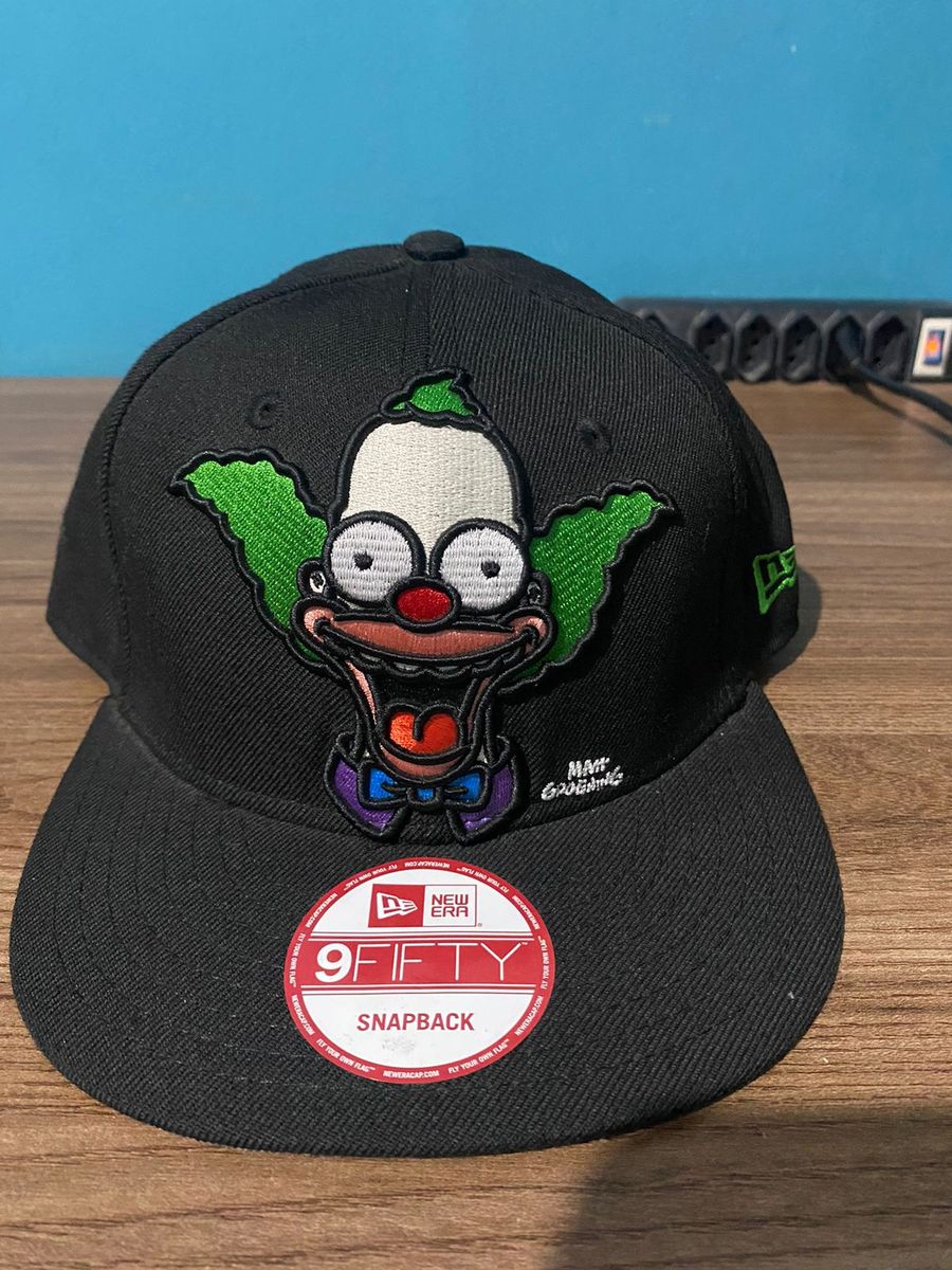 Bone Simpsons - Krusty - New Era - Novo. 78930388 | enjoei