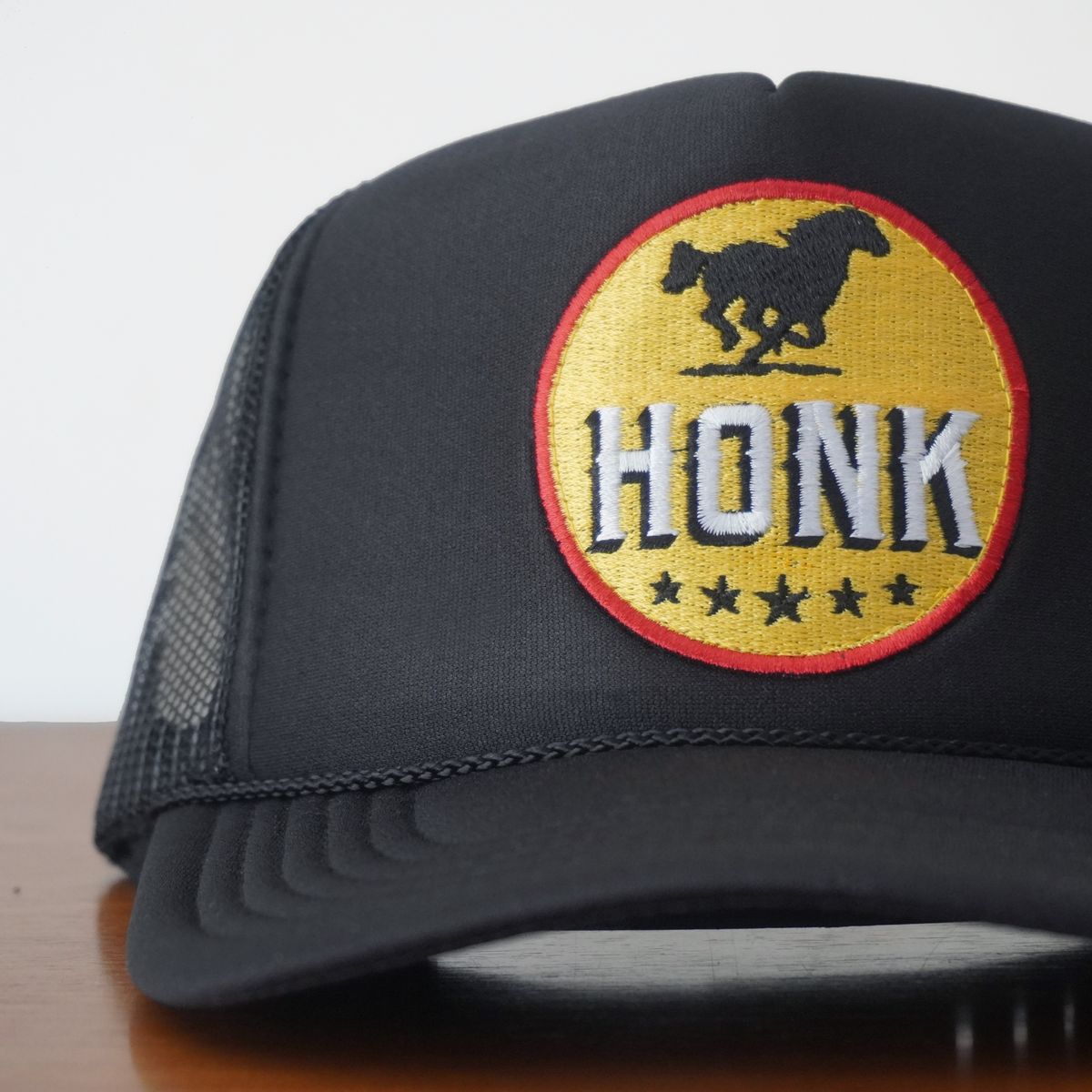 Boné Trucker Honk Brand | Novo Retro Vintage Tela Country 68546975 | enjoei