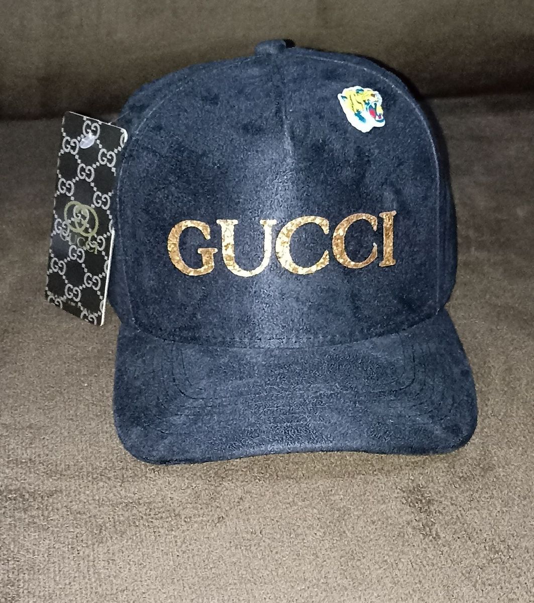 Boné Veludo Gucci 81935059 | enjoei