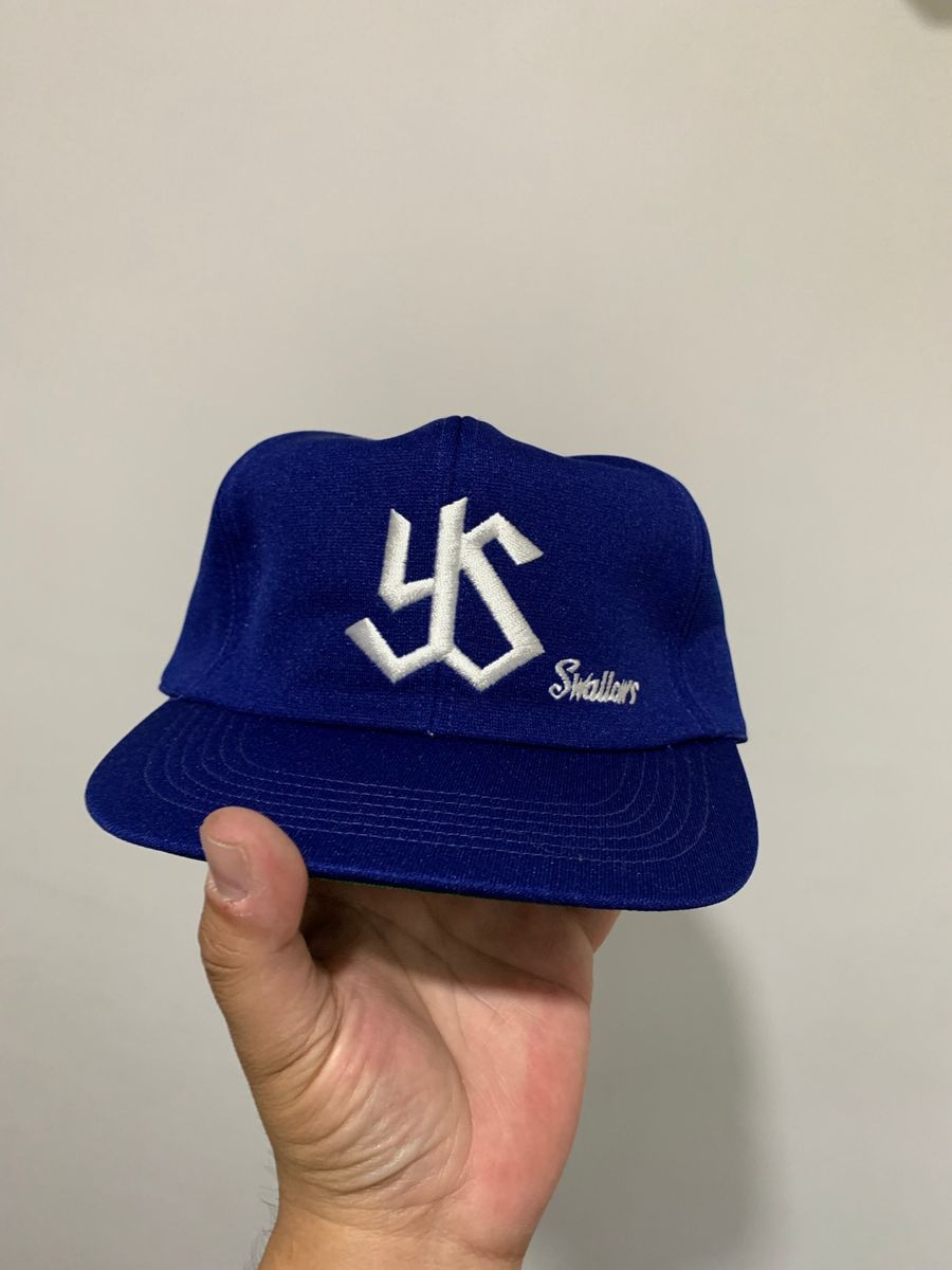 Boné Yakult Swallows Vintage Azul Royal Edição Clássica Japonesa (novo ...