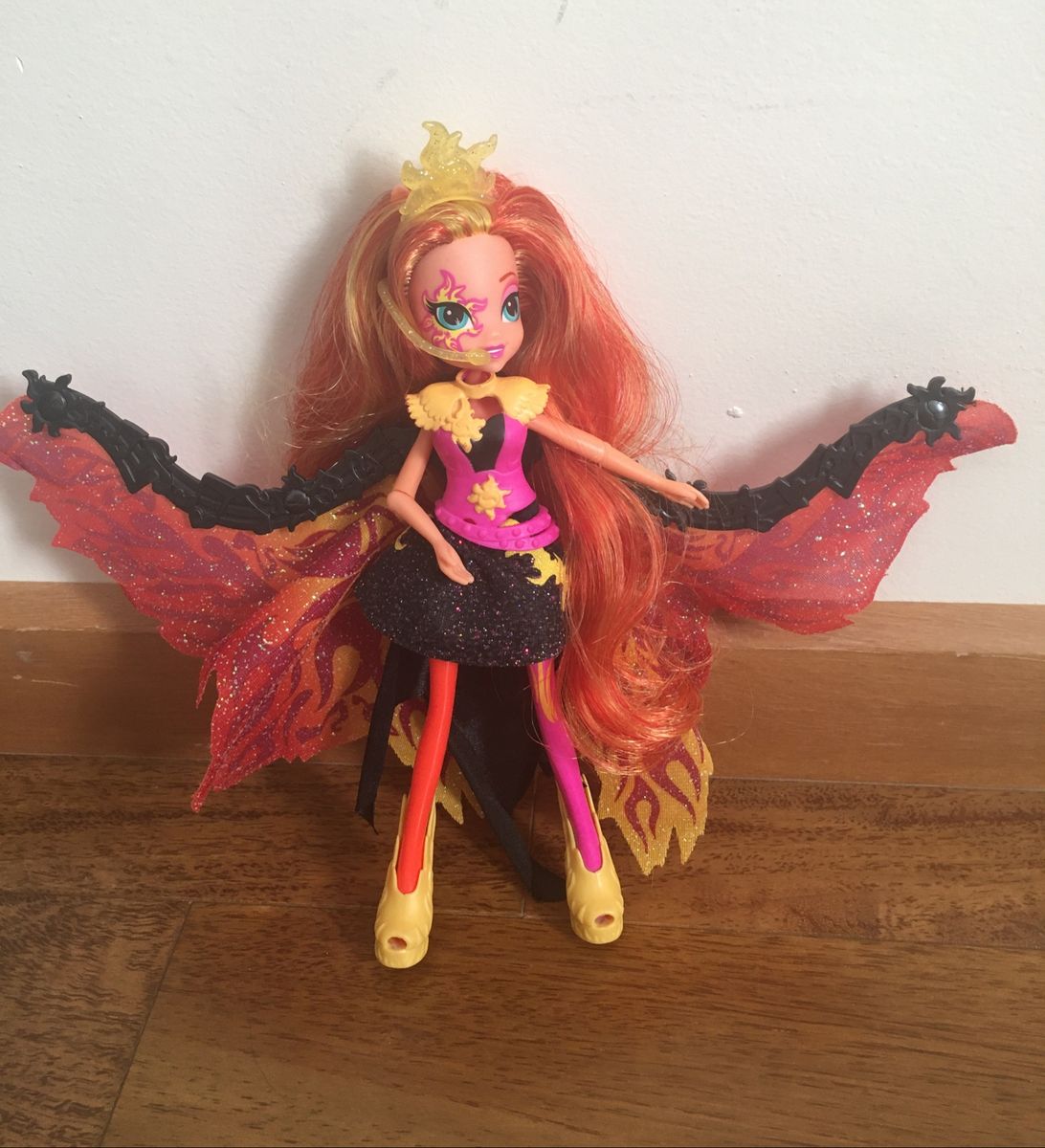 Boneca Articulada Sunset Shimmer (equestria Girls / My Little Pony) | Brinquedo para Bebês ...