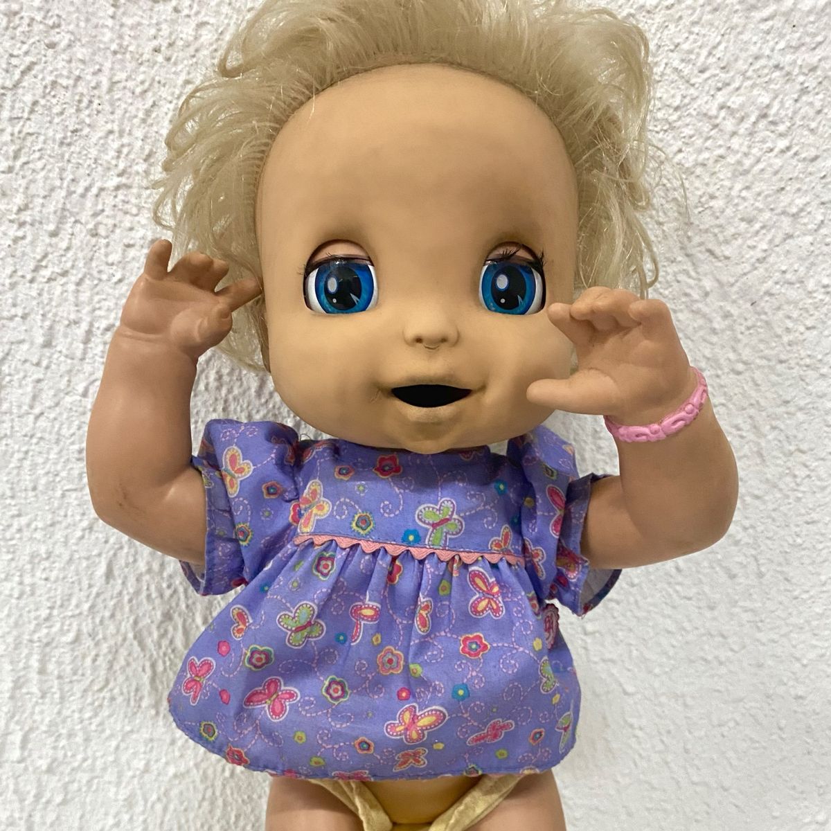 Boneca Baby Alive Antiga Linda Surpresa Fala Portugues | Brinquedo ...