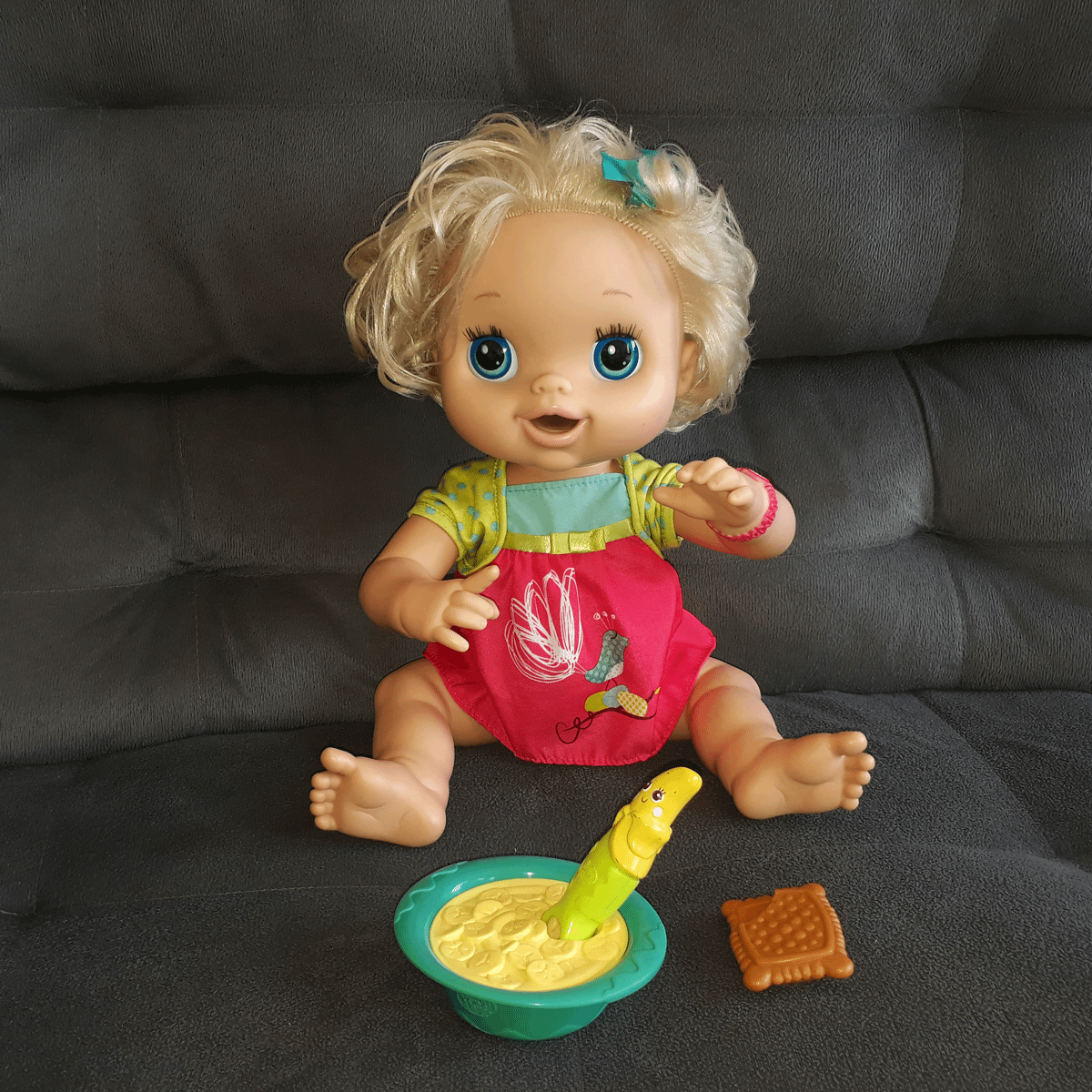 Boneca Baby Alive - Fala e Faz Xixi e Cocô | Brinquedo Hasbro Usado ...