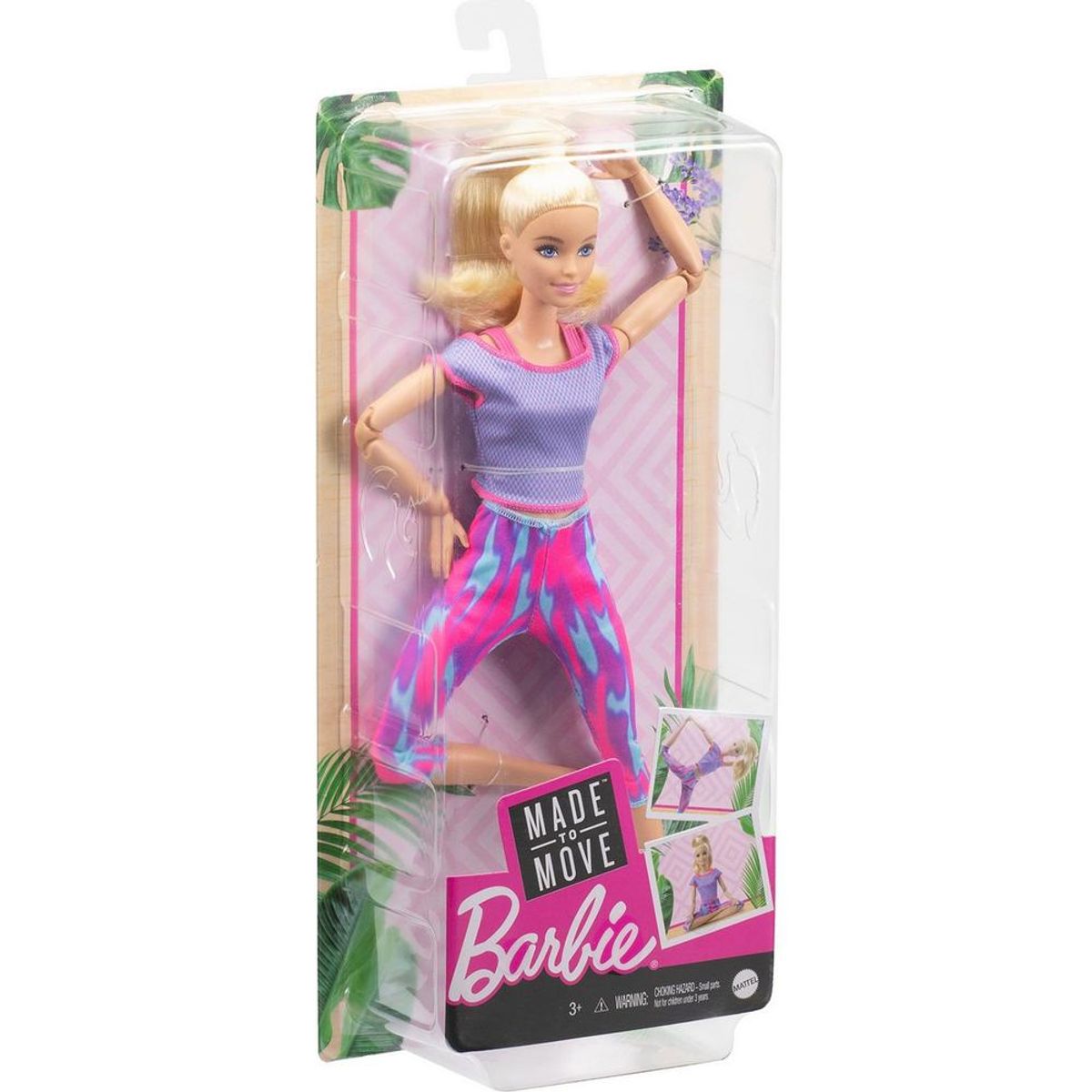Boneca Barbie Articulada Made To Move Ioga Gxf04 | Brinquedo Mattel ...