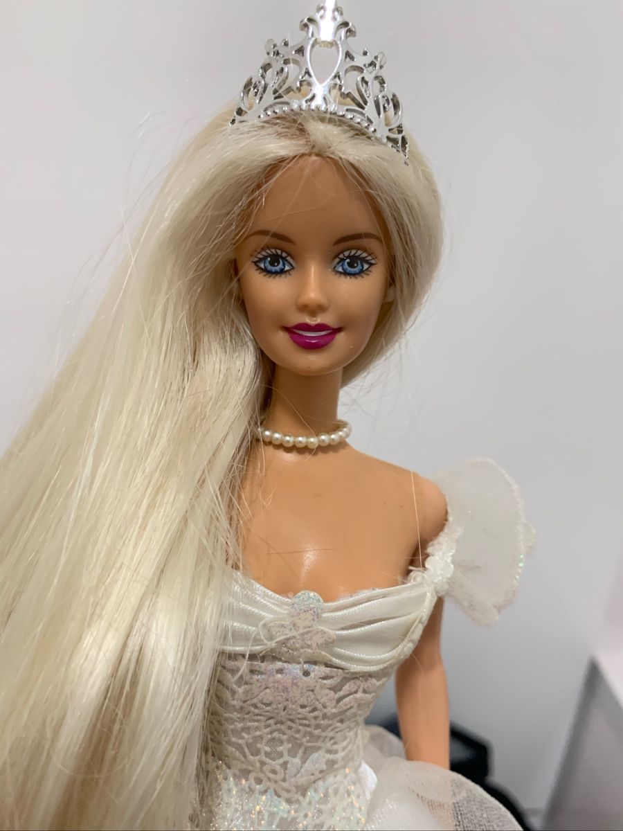 Boneca Barbie Collector Bride Princess Noiva | Brinquedo Barbie Usado ...