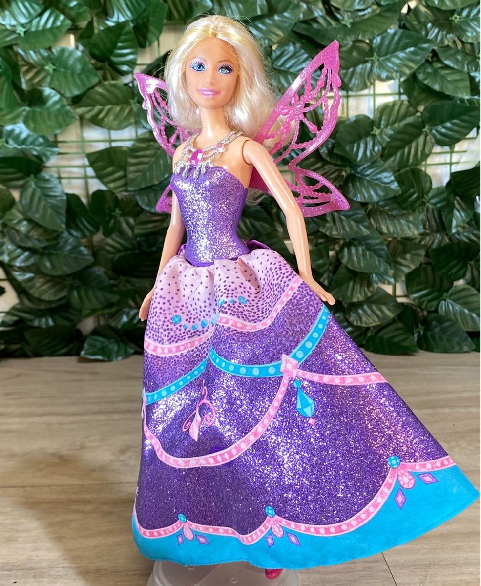 Boneca Barbie Fada Butterfly e a Princesa Fairy Catarina Mariposa ...