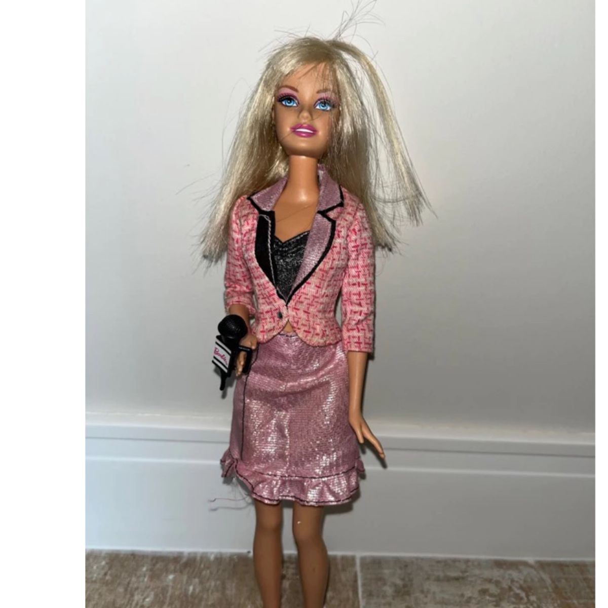 Boneca Barbie Jornalista Completa I Can Be a News Reporter | Brinquedo ...