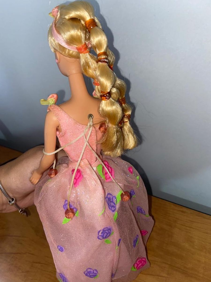 Boneca Barbie Rose Princess- Penteados Mágicos | Brinquedo Barbie Usado ...