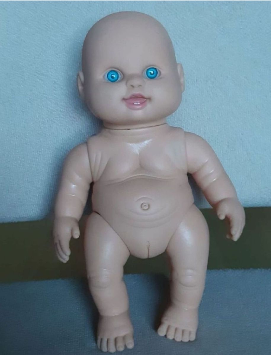 Boneca Bebe Antiga Careca | Brinquedo Cotiplas Usado 76046167 | enjoei