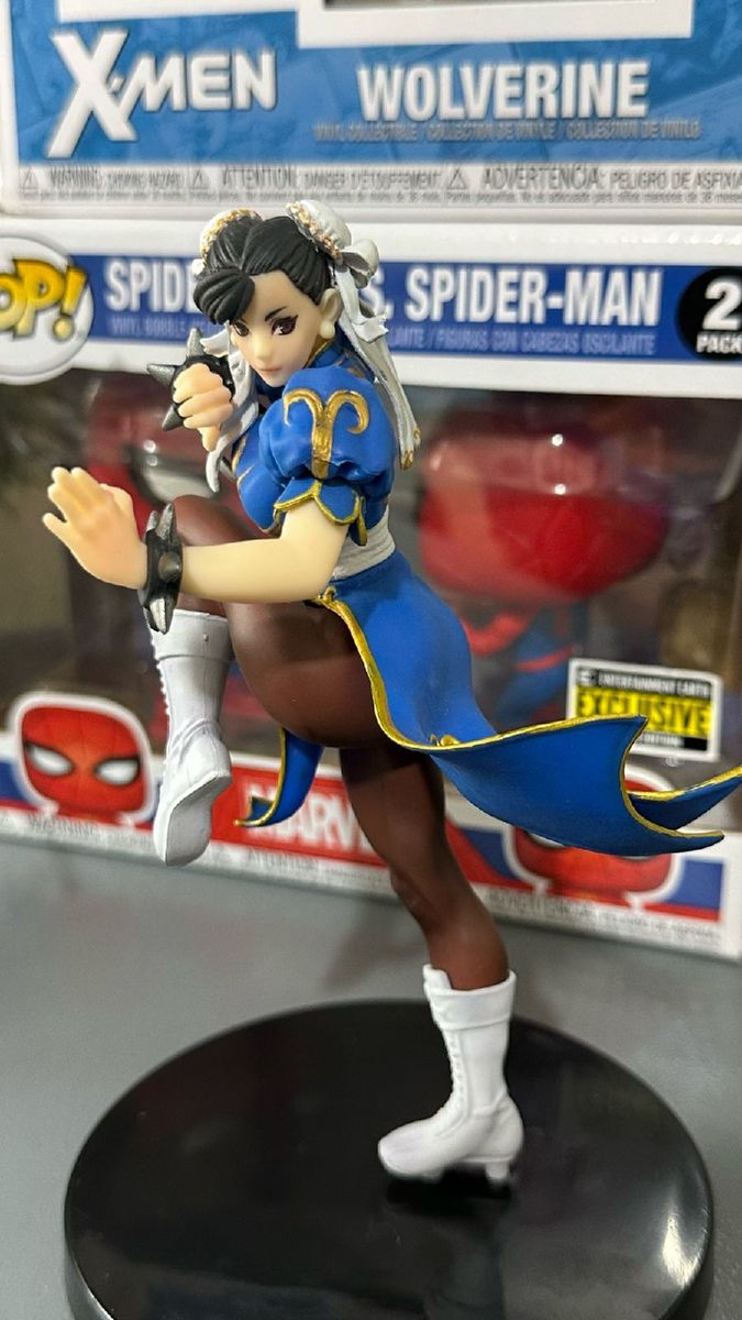 Boneca Chun-li Street Fighter Anime Cavaleiros do Zodíaco Naruto Yuyu ...