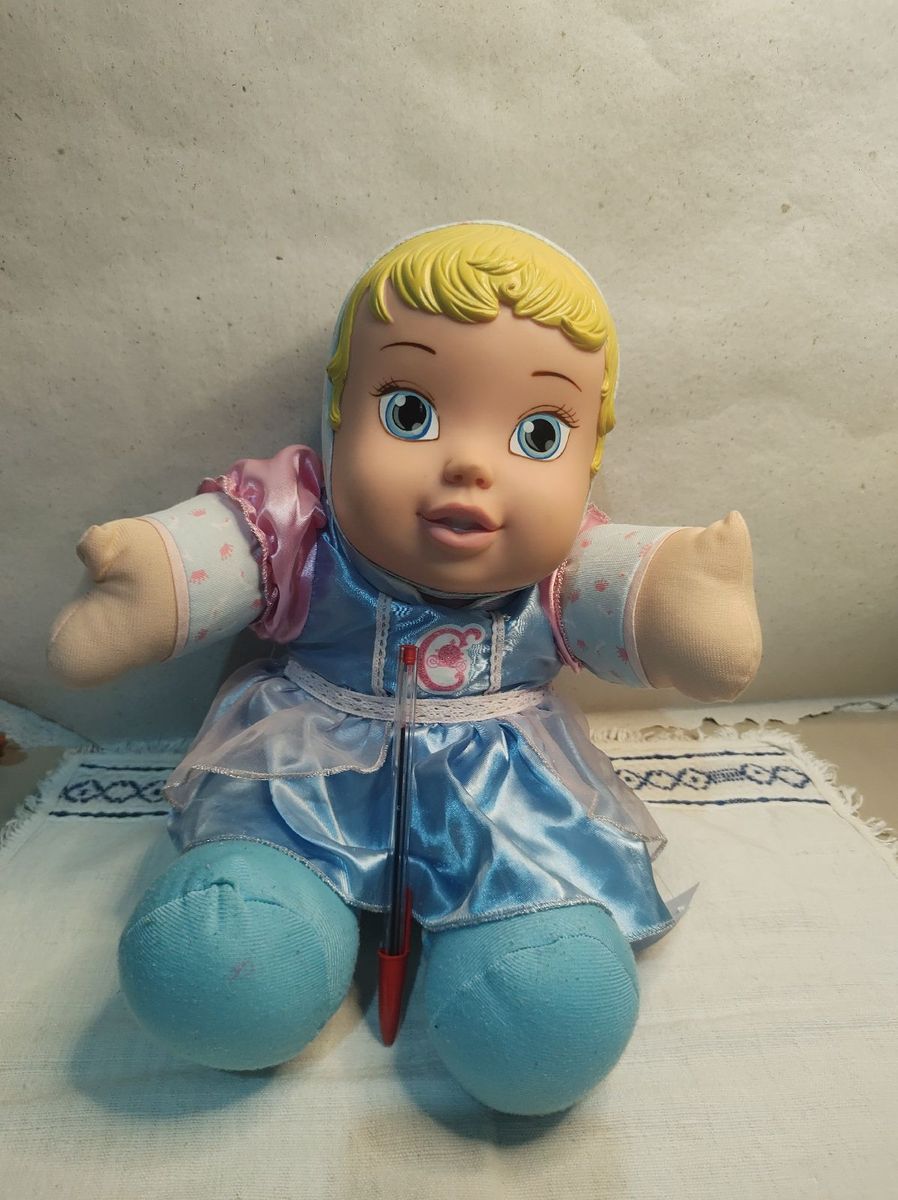 Boneca Cinderela Baby Disney | Brinquedo para Bebês Cinderela Baby ...