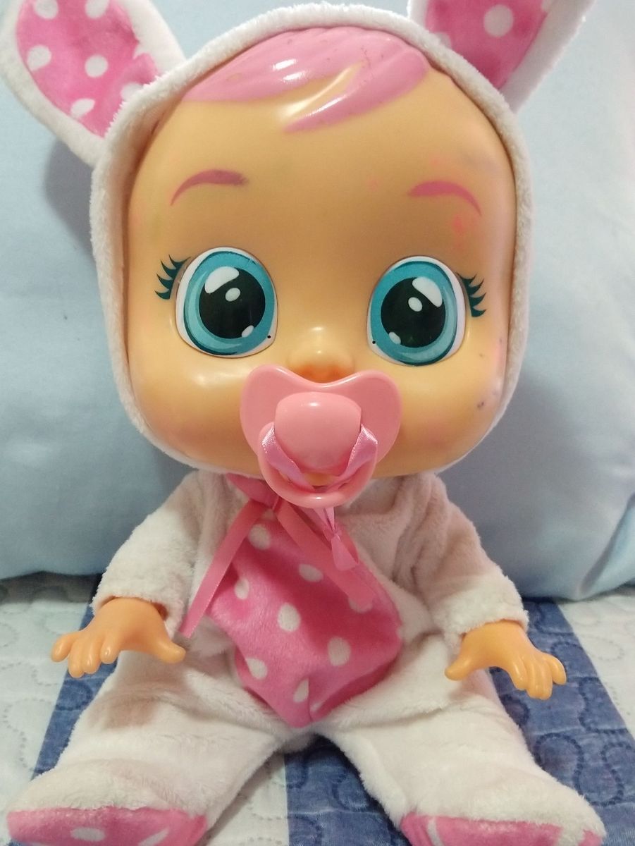 Boneca Cry Baby | Brinquedo para Bebês Usado 71651366 | enjoei