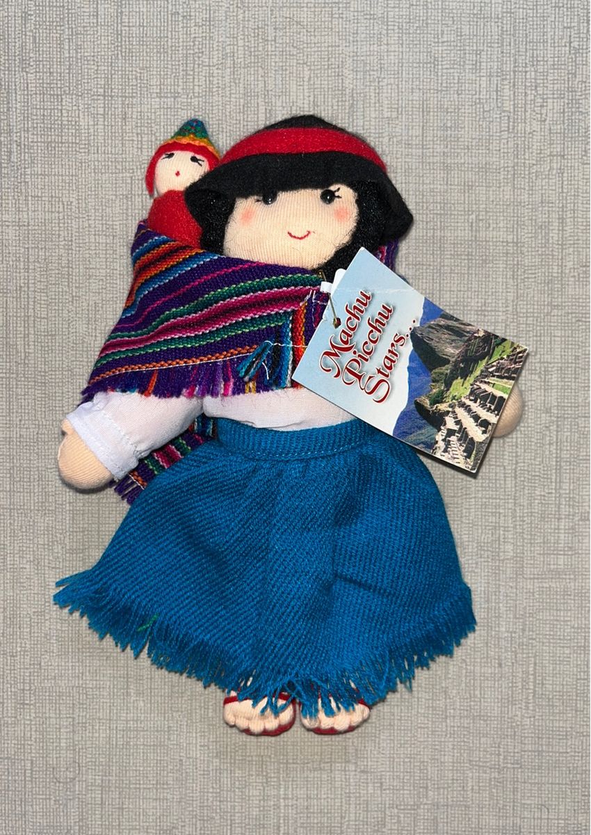 Boneca de Machu Picchu | Brinquedo Artesanato Nunca Usado 81491334 | enjoei