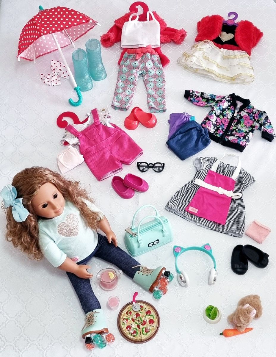 Boneca Deluxe Isa Our Generation + Kits + Acessórios. | Brinquedo Our ...