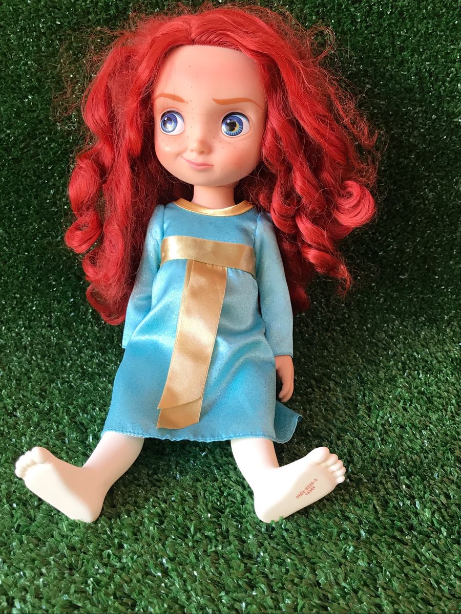 Boneca Disney Animators Merida Original!!! | Brinquedo Disney Usado ...