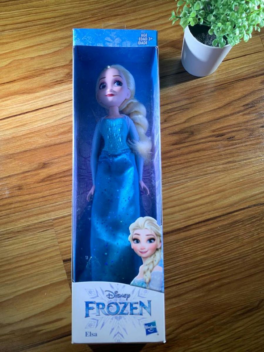 Boneca Elsa Frozen Importada (nova) | Brinquedo Hasbro Nunca Usado ...