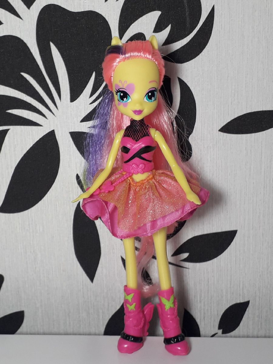 Boneca Equestria Girls Fluttershy | Brinquedo Hasbro My Little Pony Usado 40940058 | enjoei