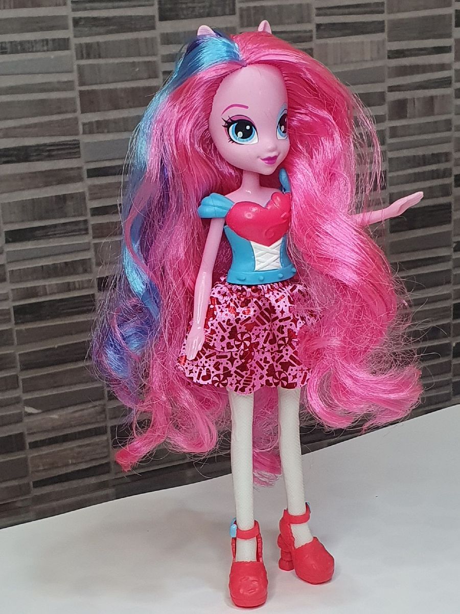 Boneca Equestria Girls - Pink Pie. | Brinquedo Hasbro Usado 65043357 | enjoei