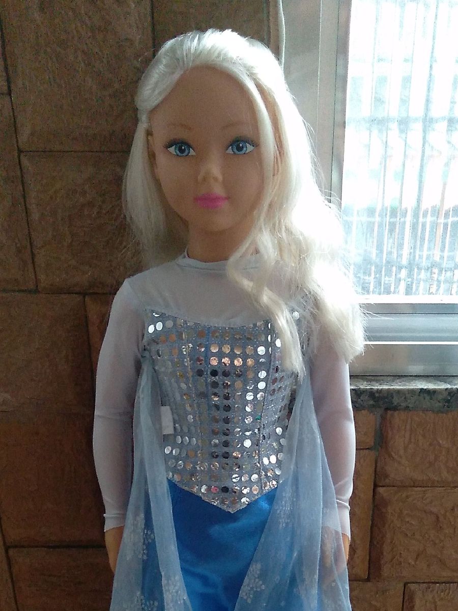 Boneca Frozen Gigante | Brinquedo para Bebês Usado 66958658 | enjoei