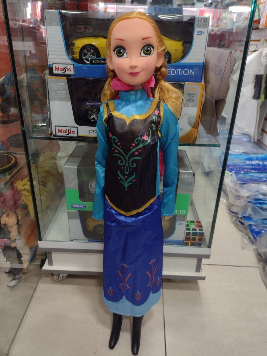 Boneca Gigante Disney Frozen Anna 75cm. | Brinquedo Disney Nunca Usado ...