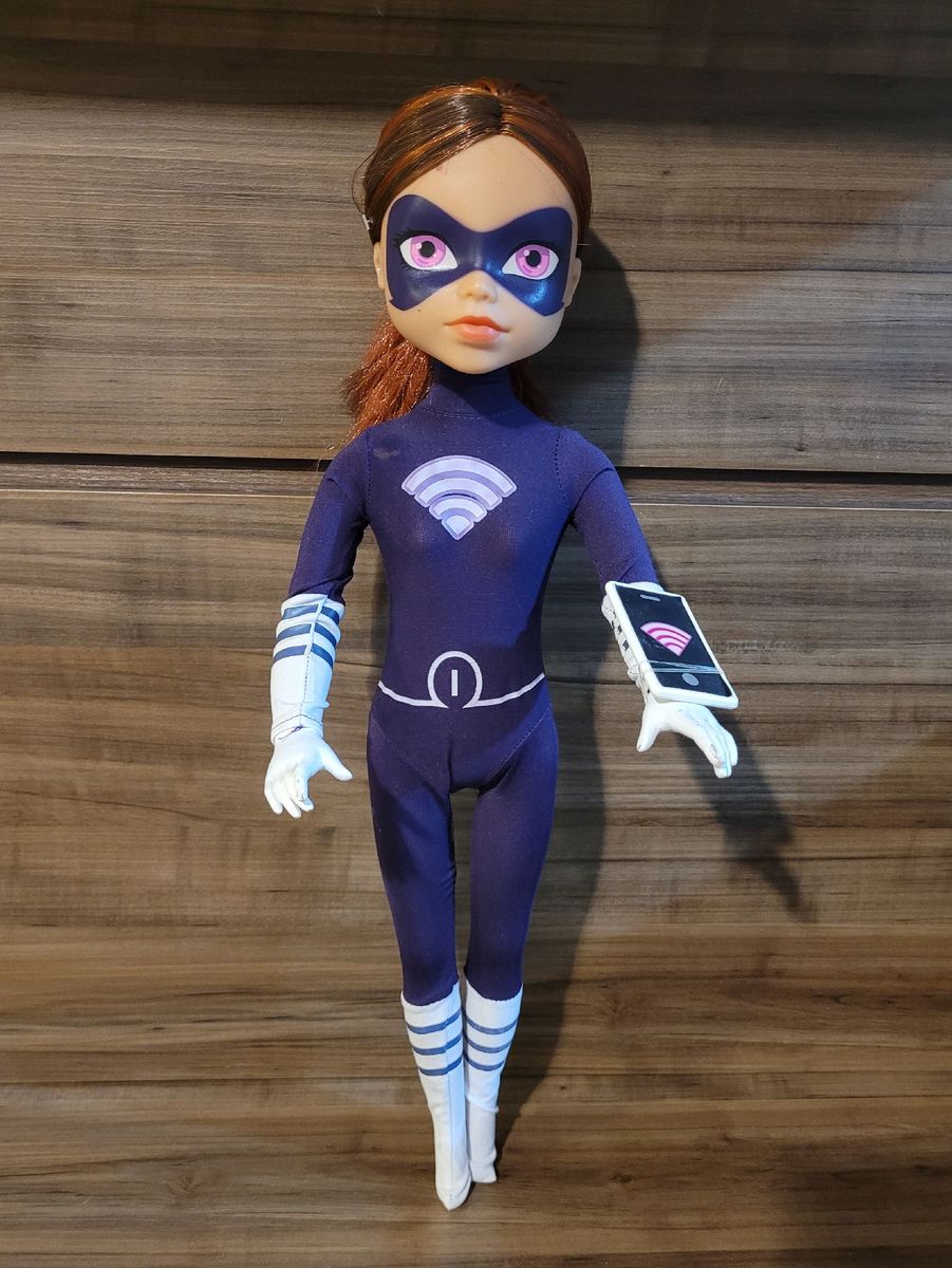 Boneca Grande Lady Wi Fi Miraculous Brinquedo Nova Brink Usado 4580