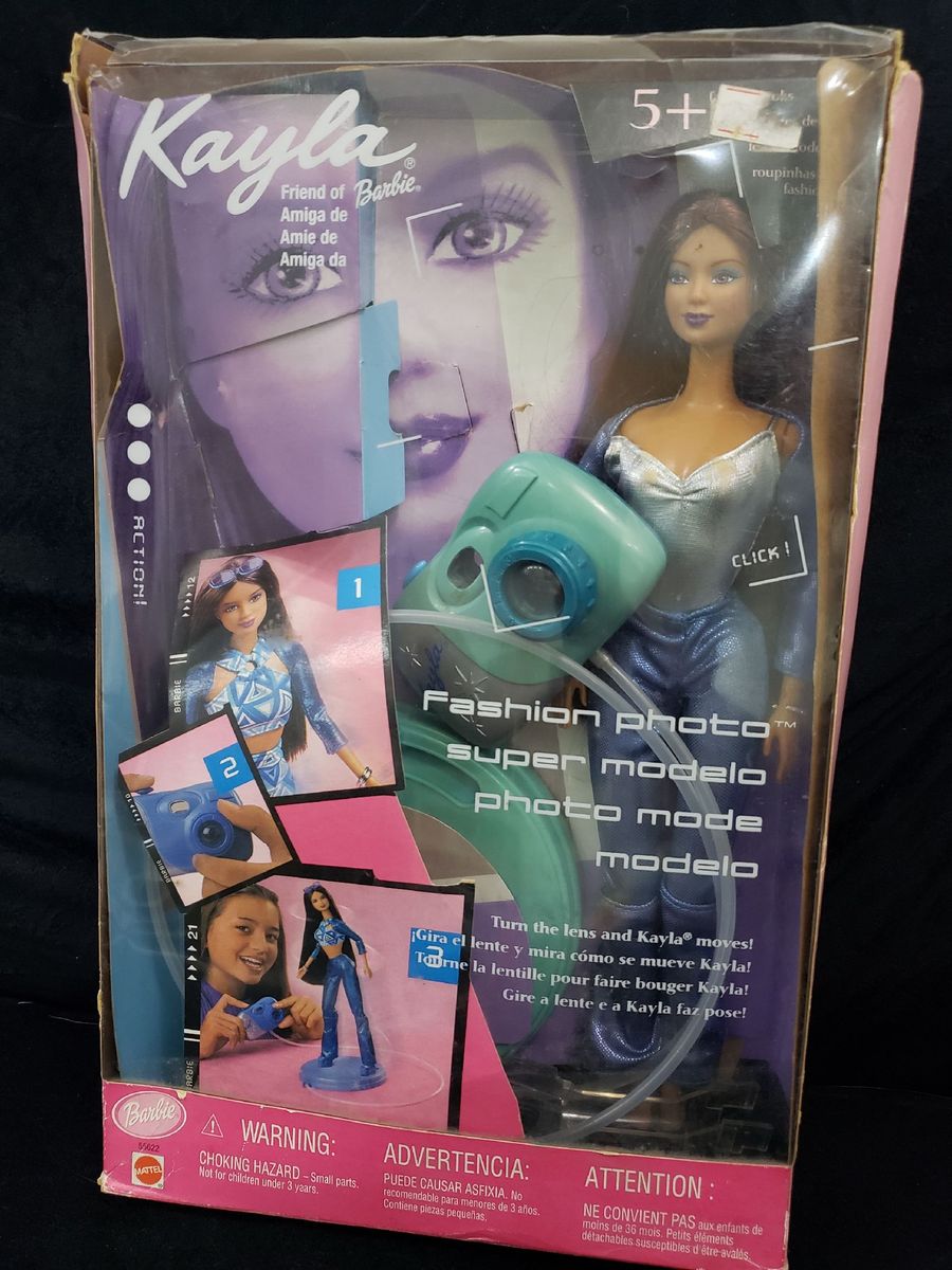 Boneca Kayla Barbie com Caixa | Brinquedo para Bebês Barbie Mattel ...