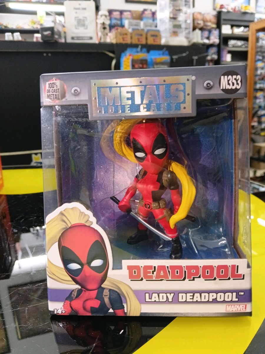 Boneca Lady Deadpool Metals Die Cast | Brinquedo Marvel Nunca Usado ...