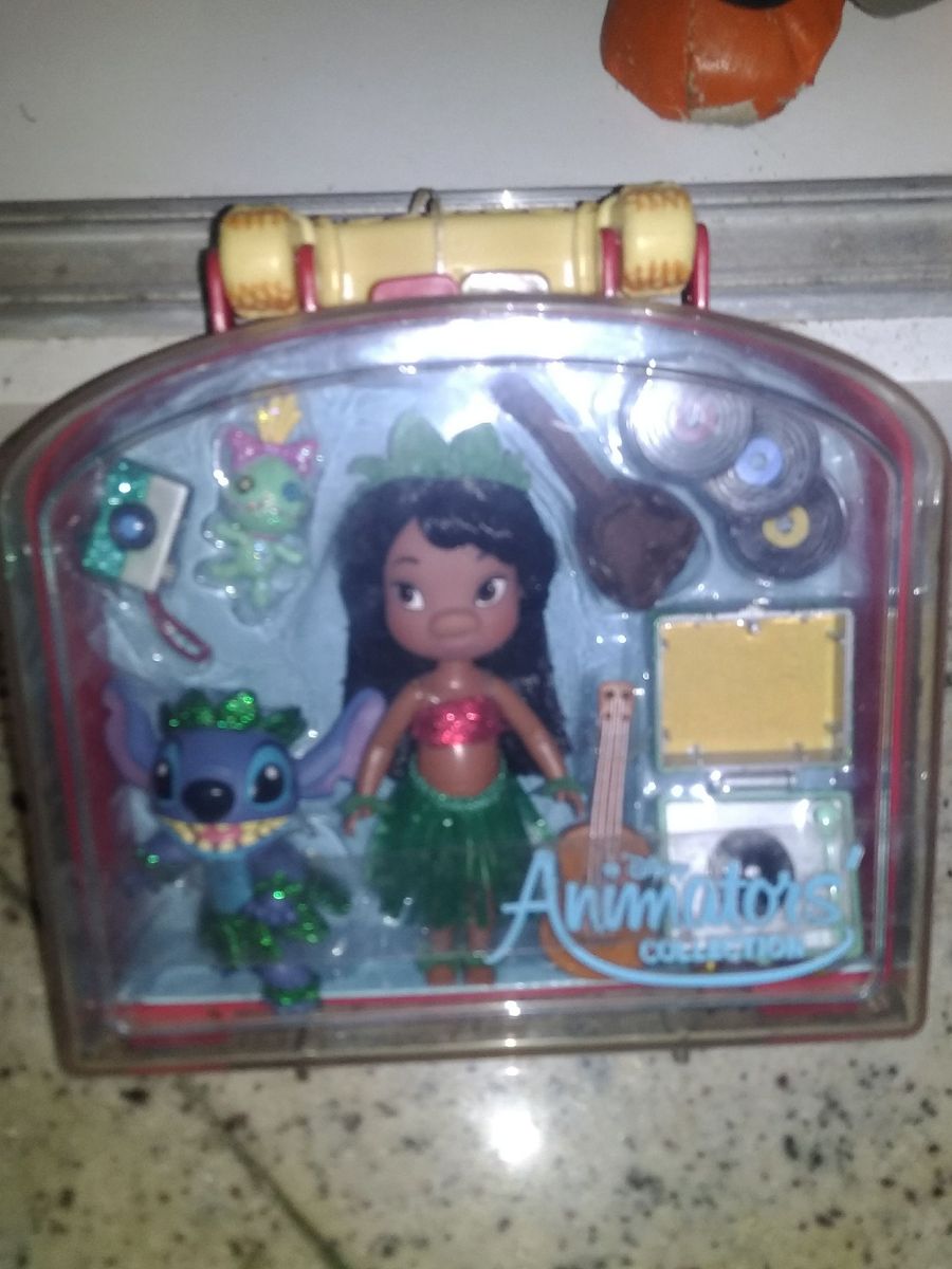 Boneca Lilo And Stitch | Brinquedo Disney Animators Collection Nunca ...