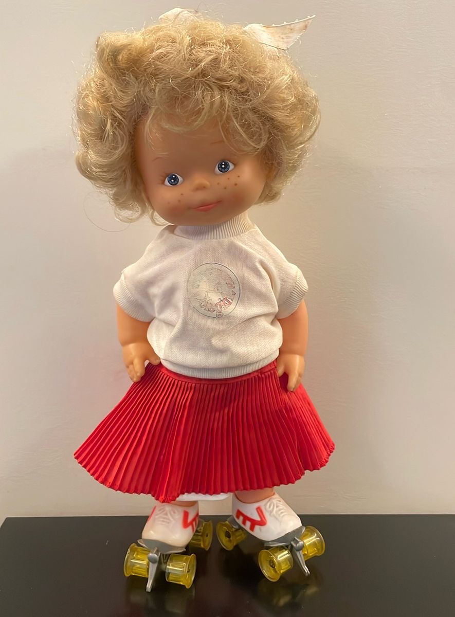 Boneca Lu Patinadora (anos 80) | Brinquedo Lu Patinadora Usado ...