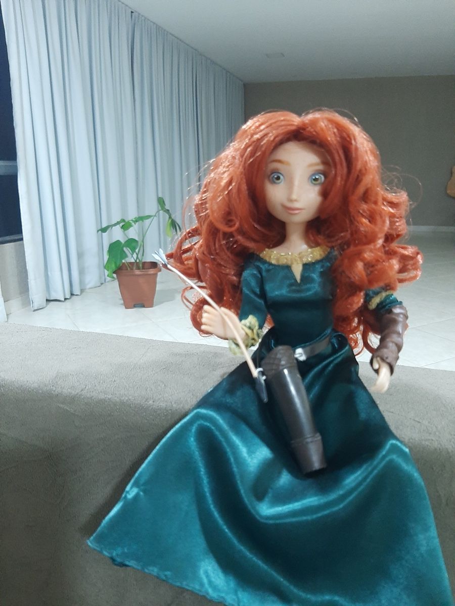 Boneca Merida do Filme "valente " | Brinquedo Disney Usado 86074126 ...