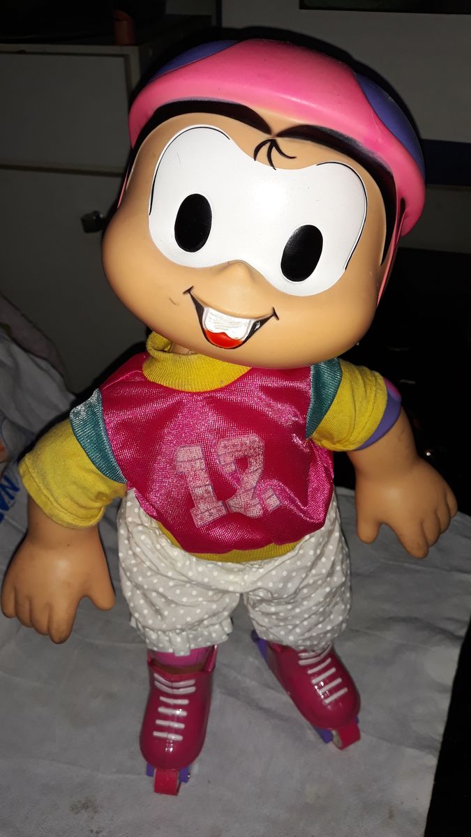 Boneca Mônica Patinadora sem Funcionar | Brinquedo Grow Usado 83473949 ...