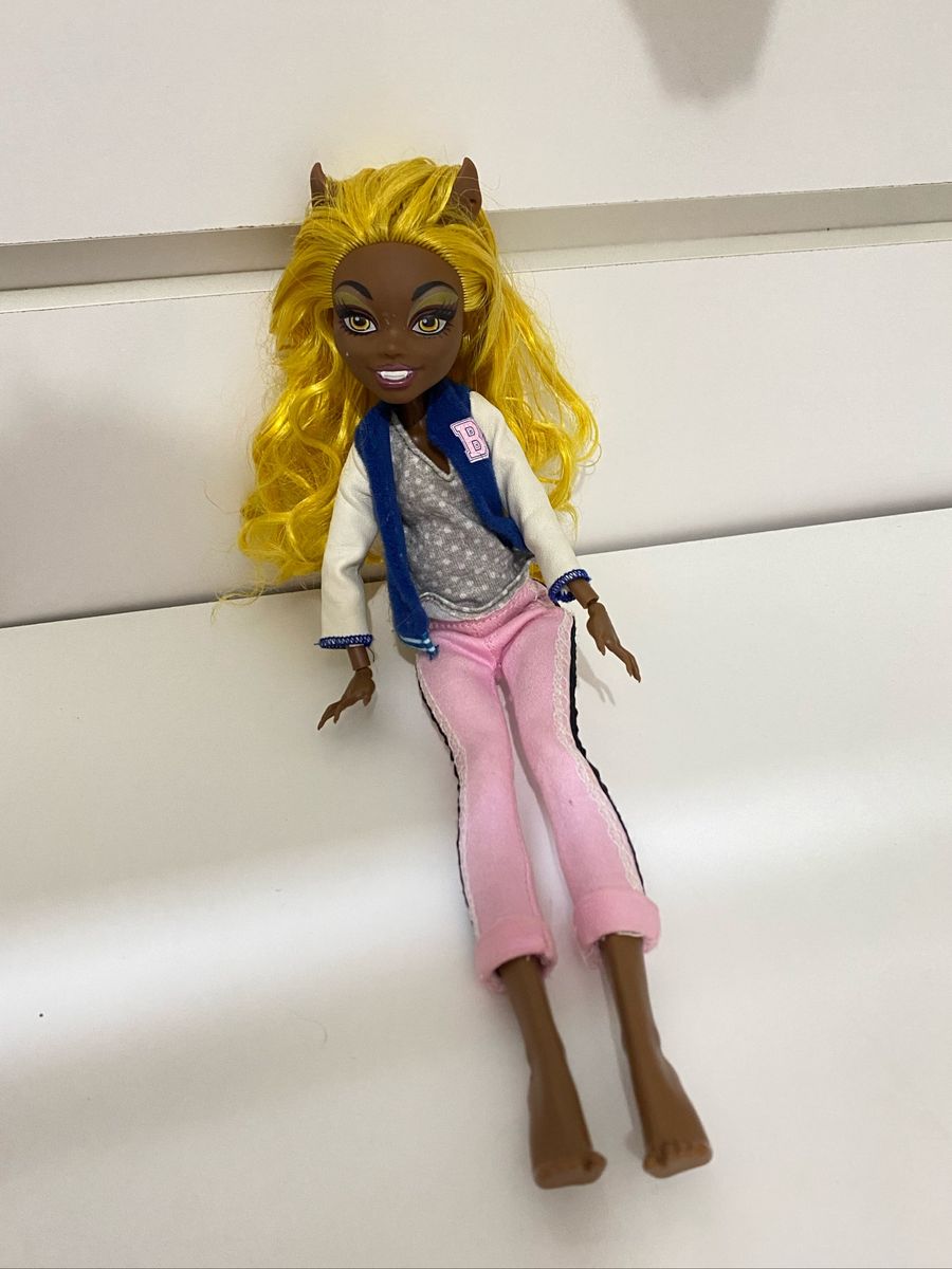 Boneca Monster High Claudia Wolf | Brinquedo Monster High Nunca Usado ...