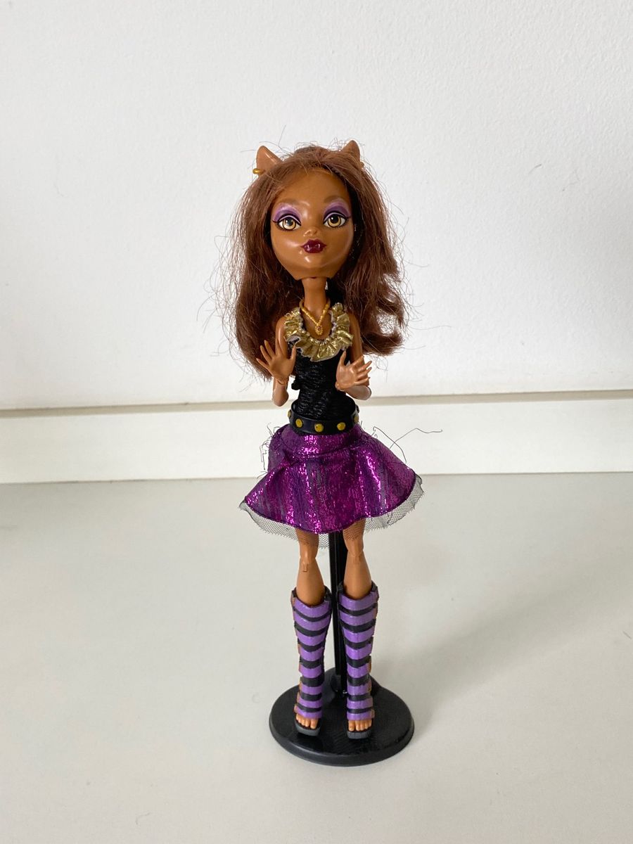 Boneca Monster High Clawdeen Wolf Uivo do Terror Original | Brinquedo ...