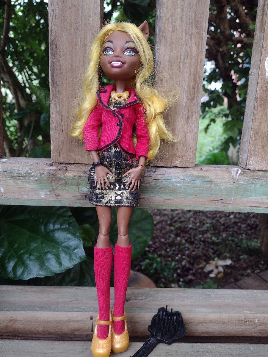 Boneca Monster High Clawdia Wolf | Brinquedo Monster High Usado ...