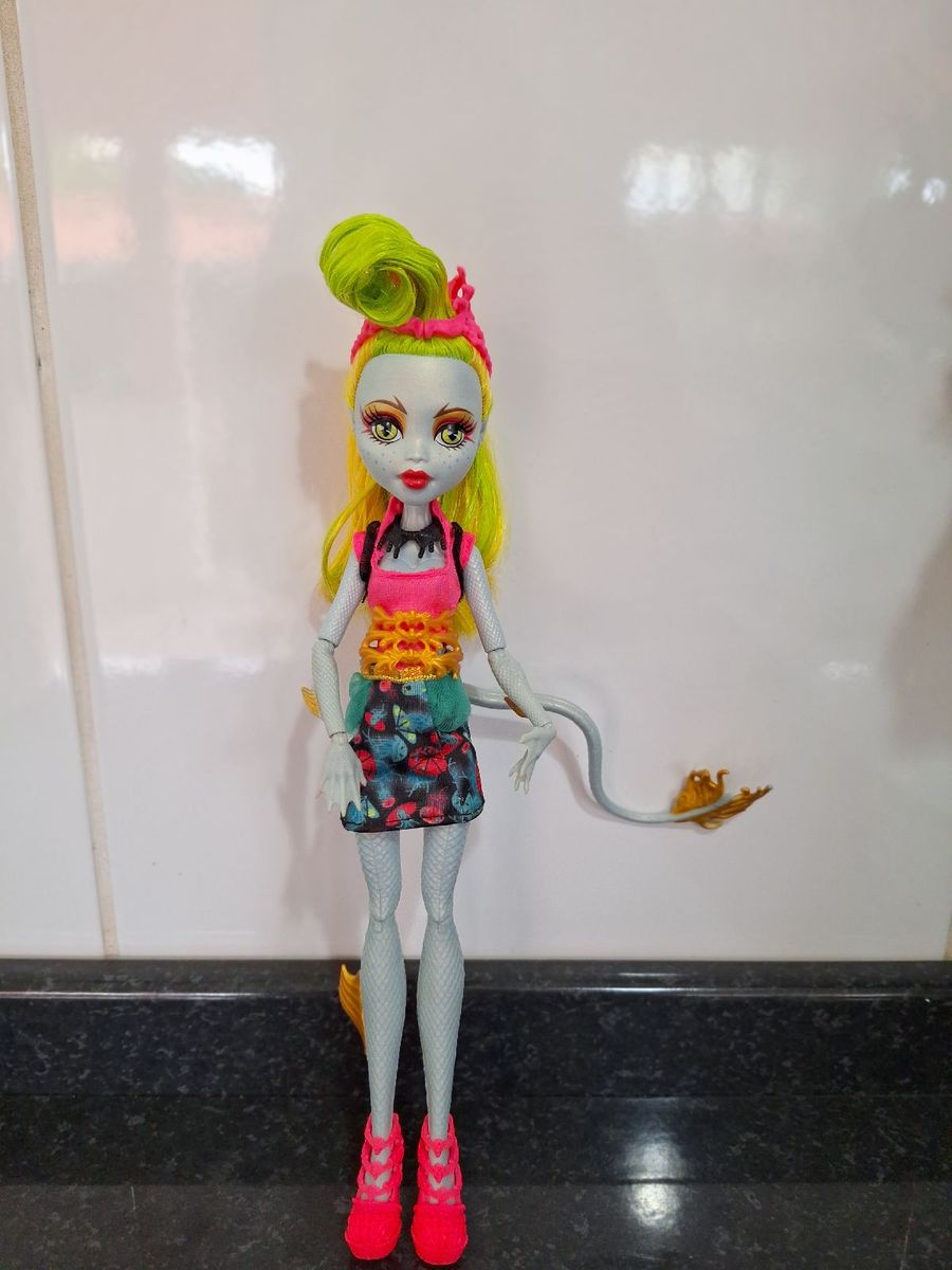 Boneca Monster High Freaky Fusion Lagoonafire | Brinquedo Mattel Usado ...